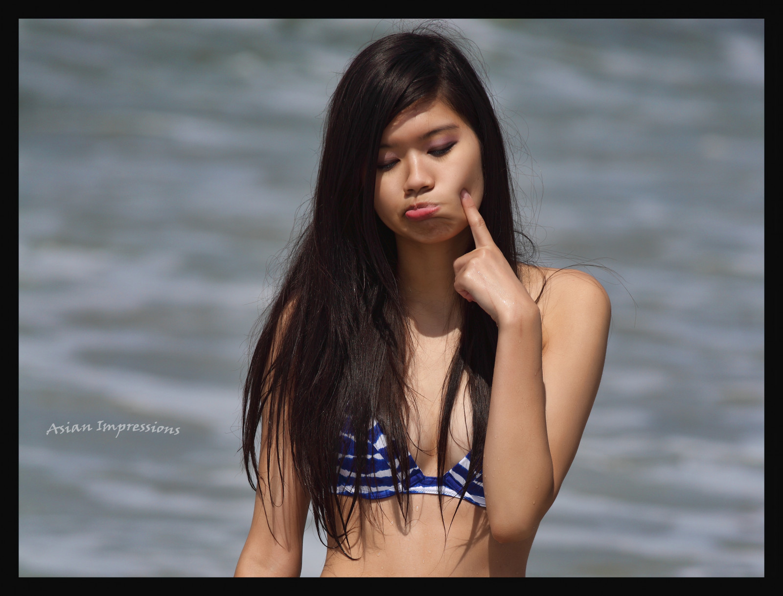 Fondos de pantalla : Oceano, retrato, mujer, linda, sexy, playa, niña ...