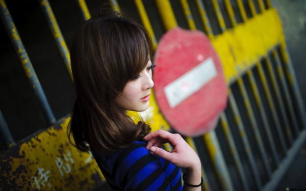 Wallpaper Women Model Asian Sitting Spring Mikako Zhang Kaijie