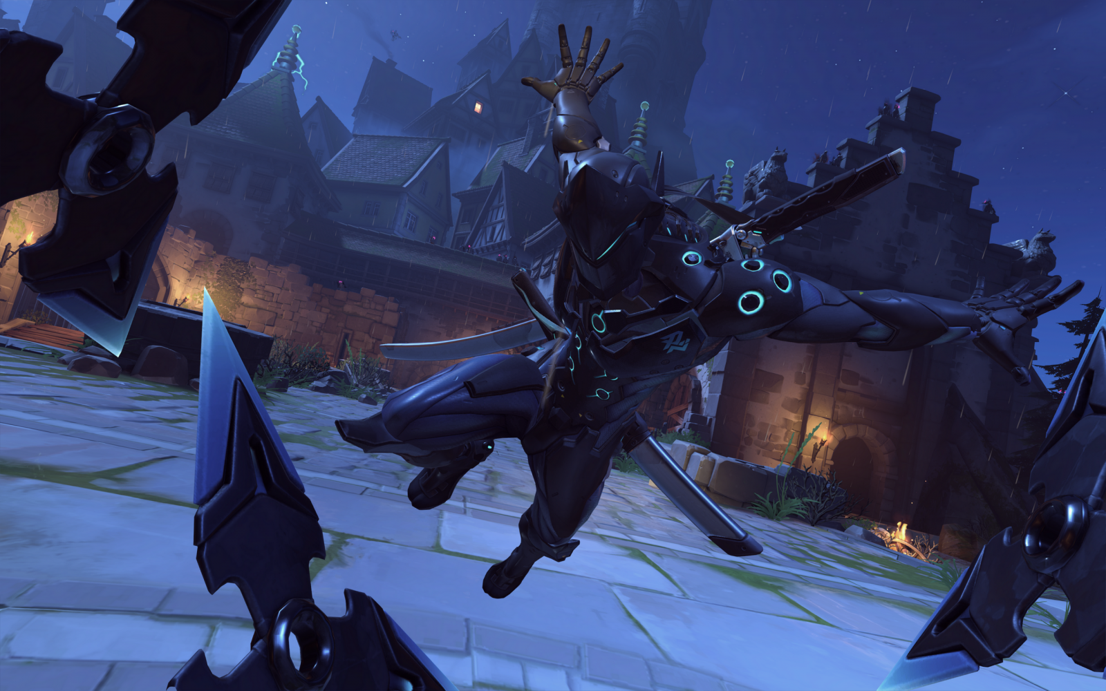 Wallpaper : video games, anime, Genji Overwatch, screenshot, mecha ...