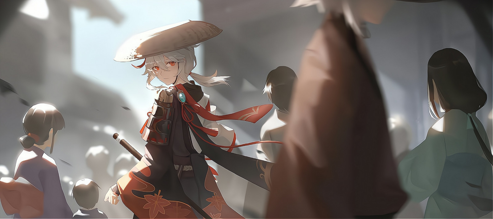 Hình nền : yuanshen, Yunjin Genshin Impact 3728x1659 - hdkr947 ...