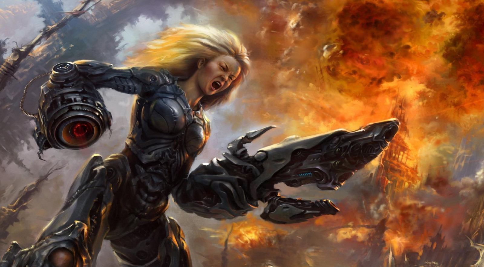 Cyborg Girl Hd Wallpapers