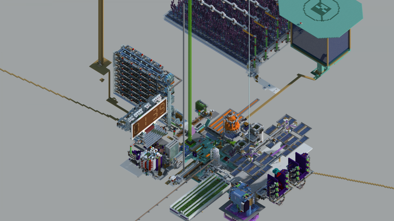 Wallpaper : Minecraft, screen shot, aerial view 1920x1080 - JiGF ...