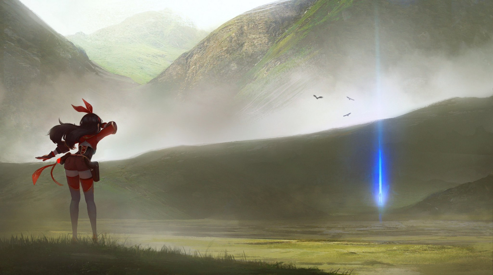 Sfondi : Genshin Impact, Amber Genshin Impact 2048x1144 - kuronosaber ...