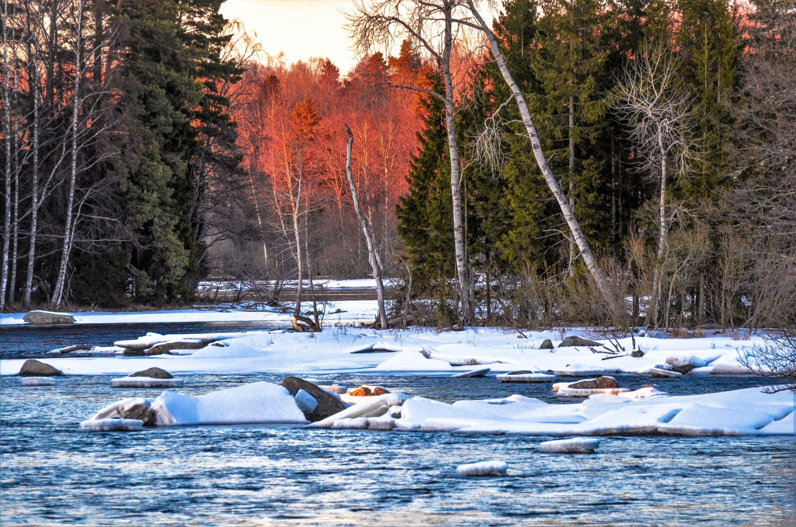 Wallpaper : sunlight, landscape, forest, sunset, lake, nature ...
