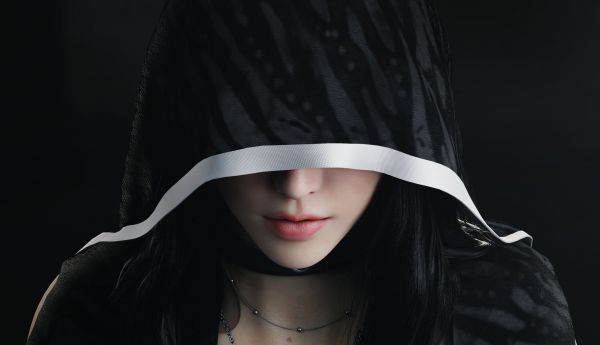 Wallpaper Dexon3d Cgi Women Dark Hair Wind Armor Fantasy Art