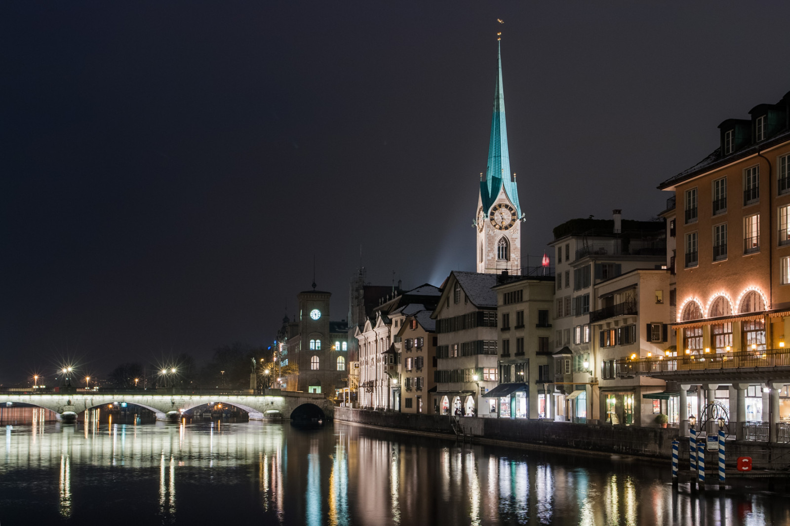 วอลเปเปอร์ : อ้อม, avond, beleuchtung, สะพาน, brug, บ้าบิ่น, คาเฟ่ ...