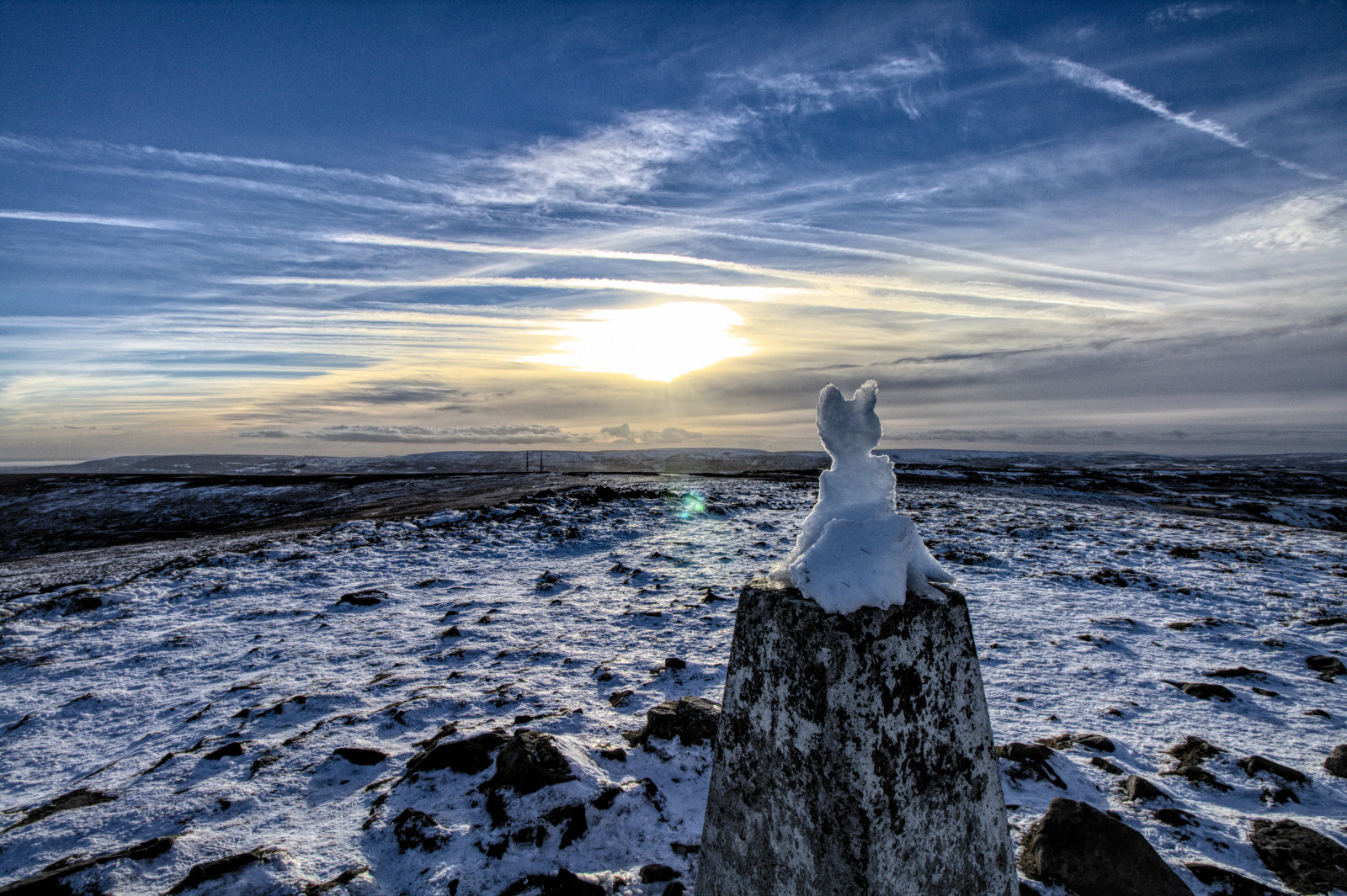 Wallpaper : winter, sunset, sculpture, mountain, snow, cold, ice, Wales ...