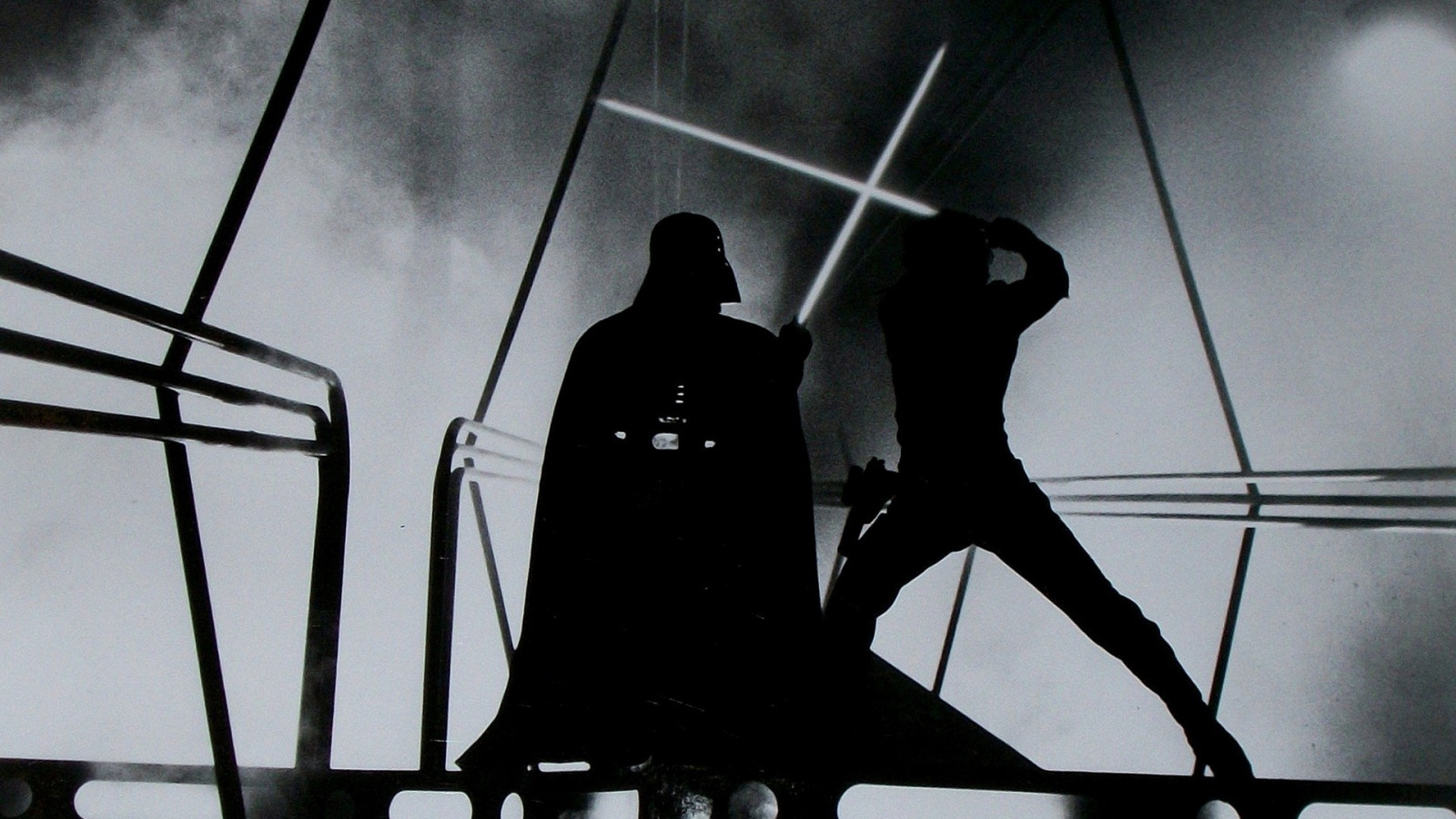 Wallpaper : black, Star Wars, monochrome, shadow, silhouette, music ...