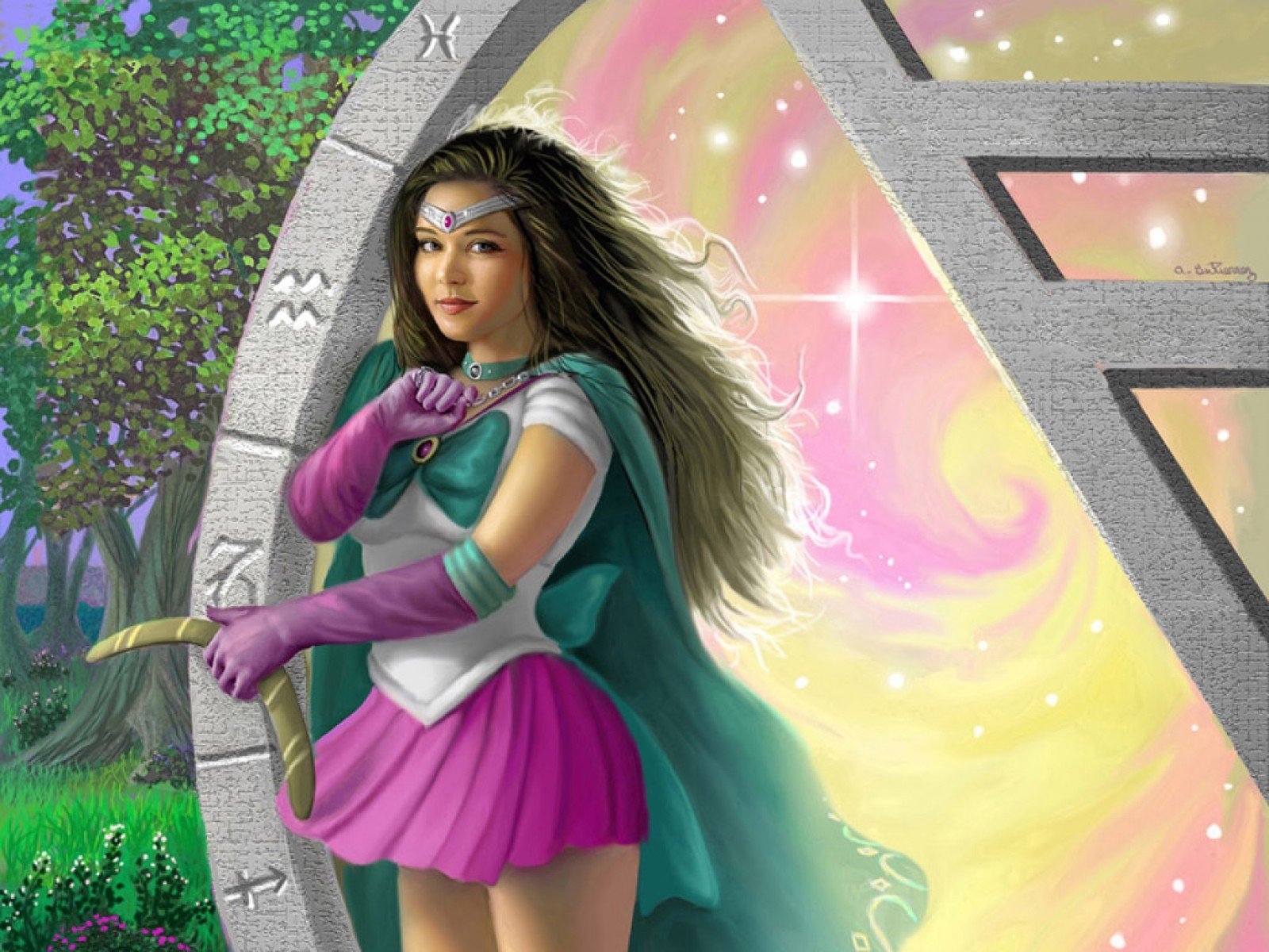 Wallpaper 1600x1200 Px Art Fantasy Women 1600x1200 Goodfon