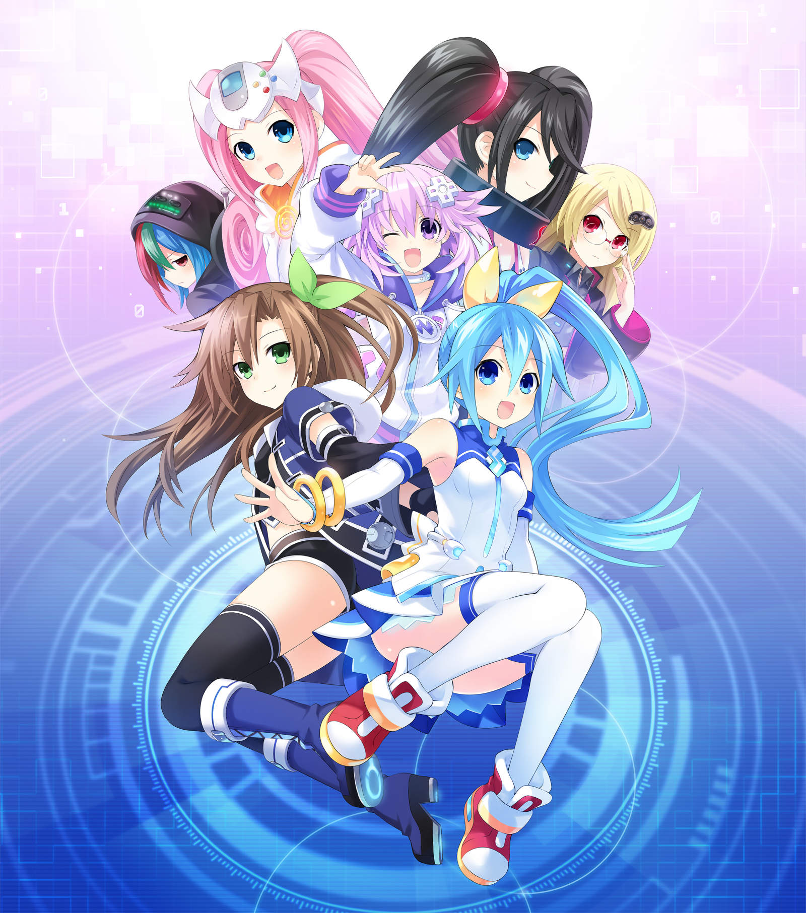 Wallpaper : gadis anime, Hyperdimension Neptunia, Superdimension ...