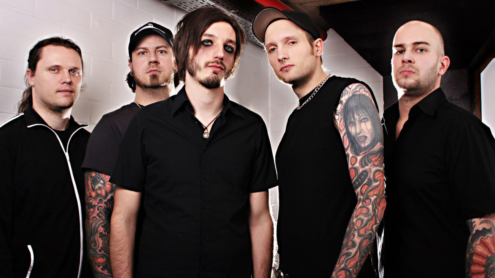 Wallpaper : makeup, tattoo, piercing, fashion, audio, Caliban, event ...