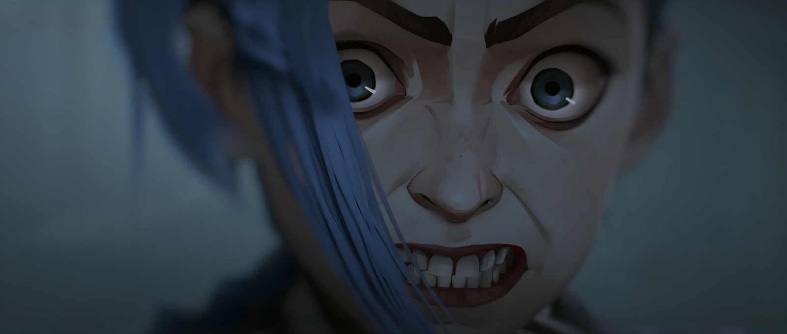 Wallpaper : Jinx League of Legends, League of Legends, arcane, Netflix ...