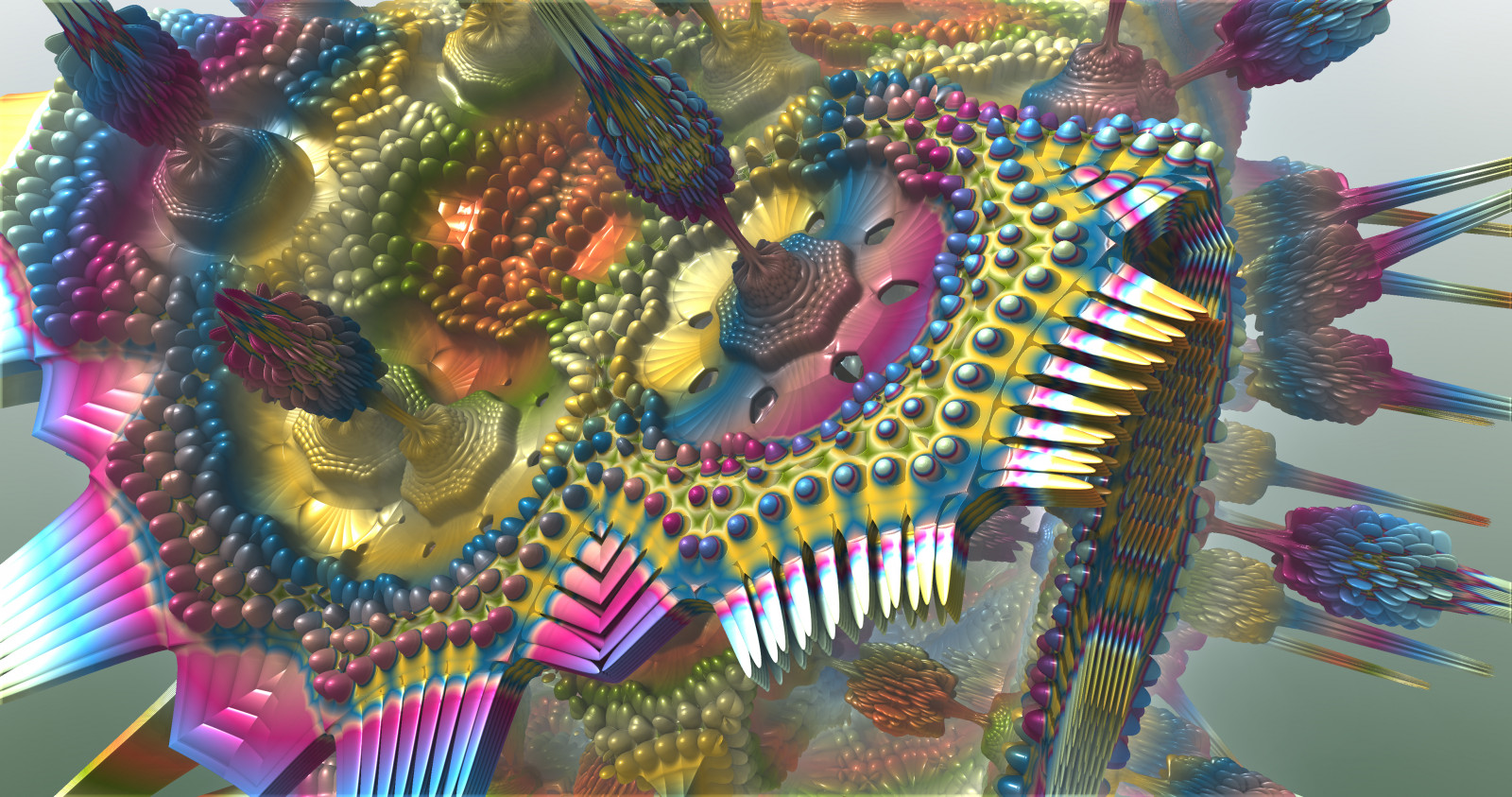 Tapety : Fractal 3D, Mandelbulber 4096x2160 - wwyapple - 1605671 ...