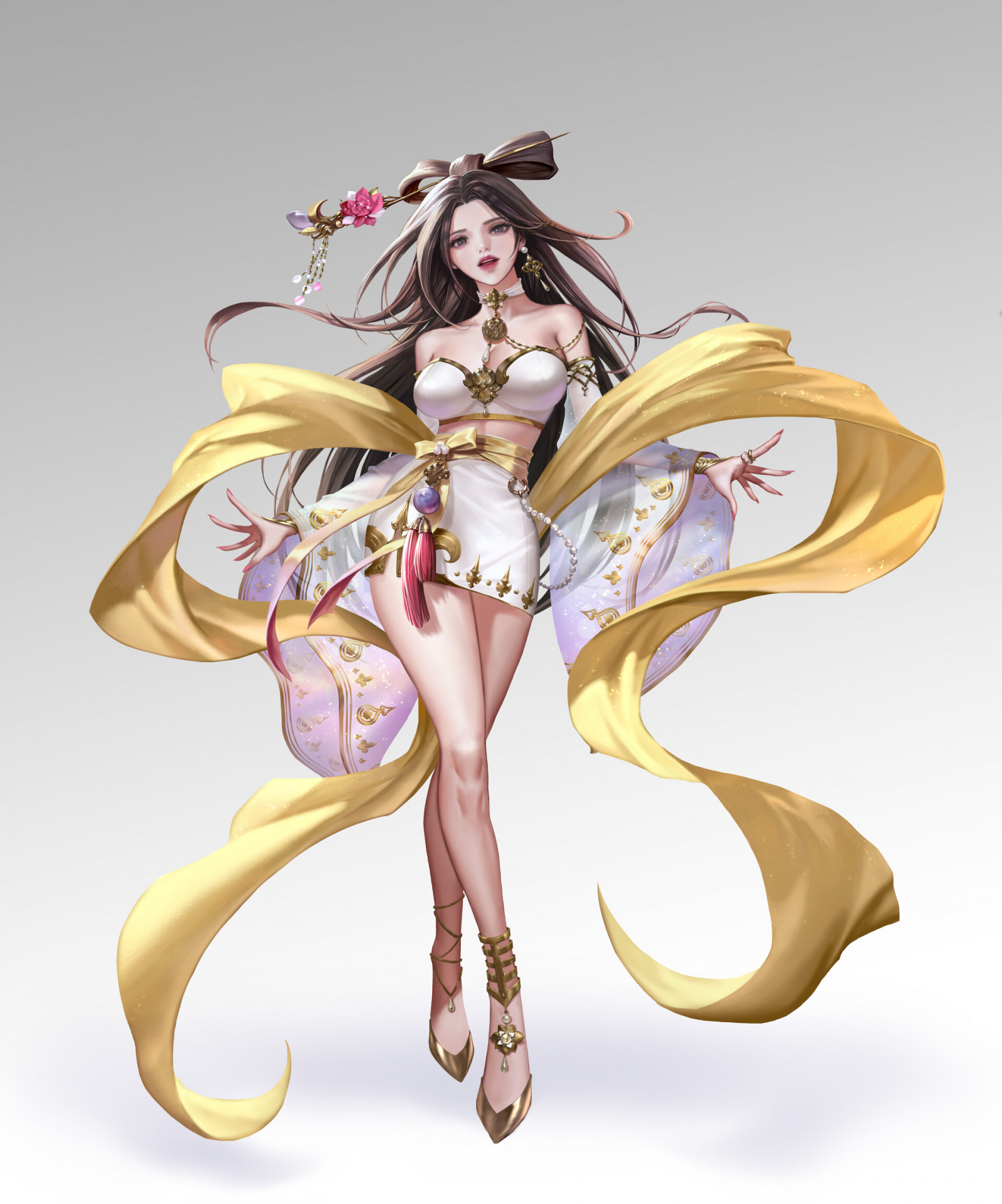 배경 화면 대퇴골 장난감 Cg Artwork 긴 머리 미술 의상 디자인 비행 인형 인간의 다리 패션 디자인 가상의 인물 갈색 머리 삽화 투구