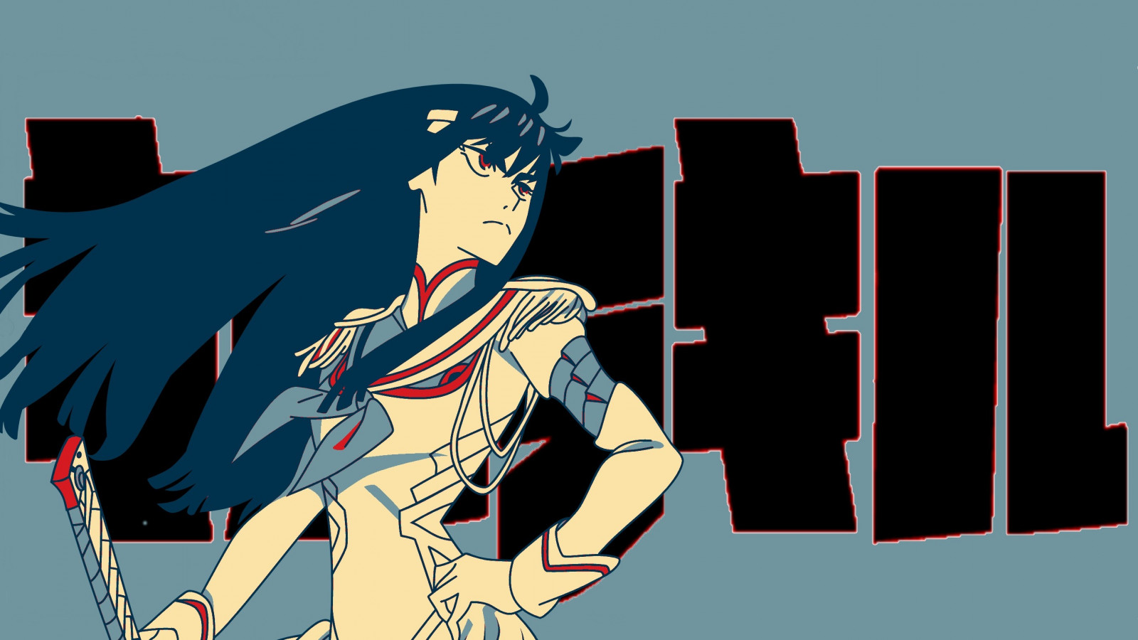 วอลเปเปอร์ : ภาพประกอบ, อะนิเมะ, ฆ่าลาฆ่า, Kiryuin Satsuki, มังงะ ...