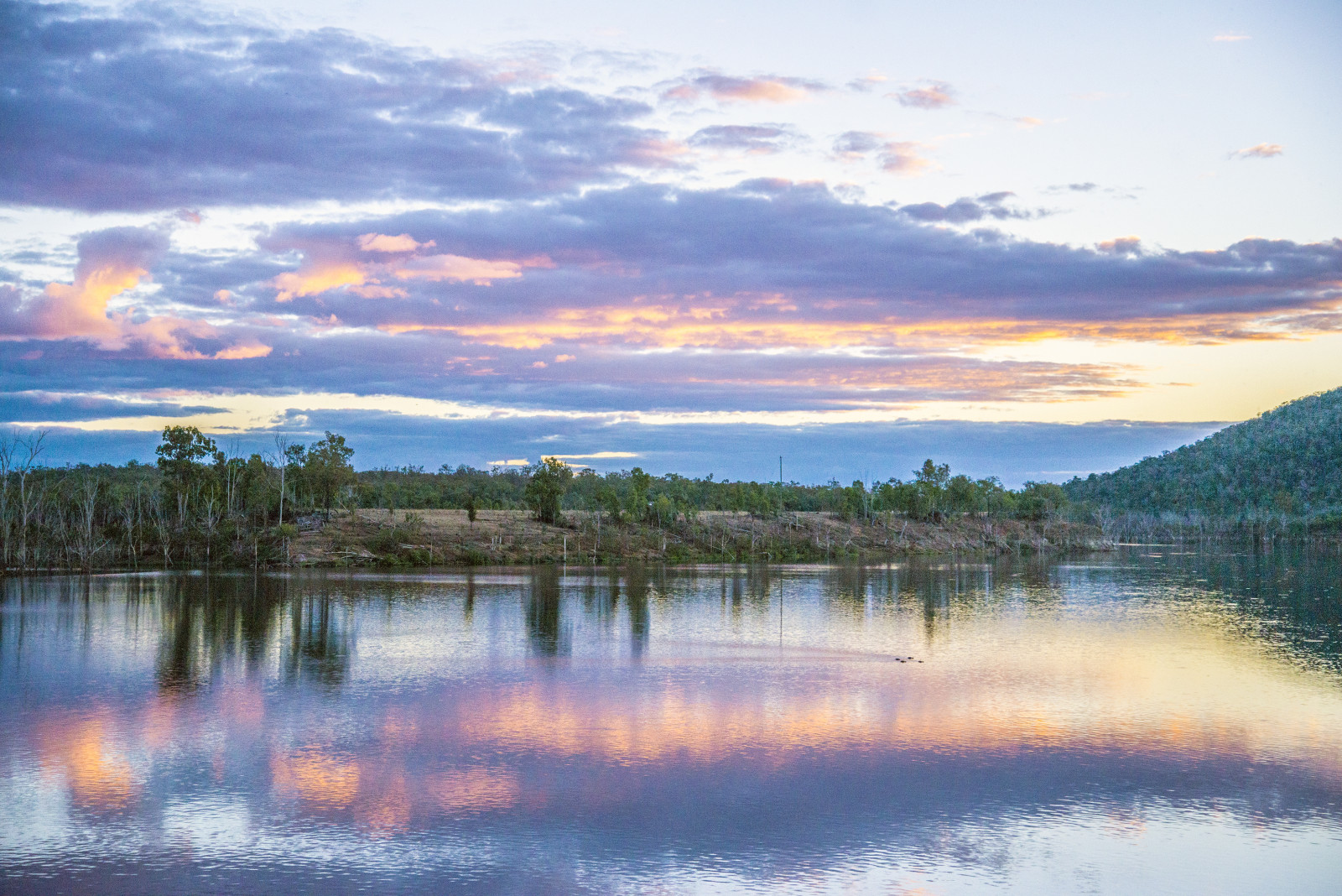 Lake Water Clouds