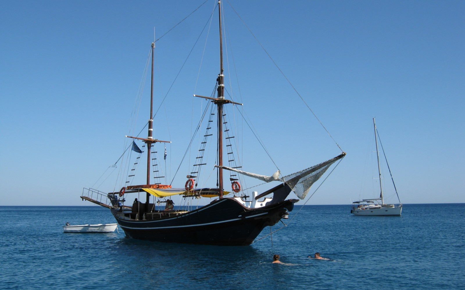 Wallpaper Boat Sailing Ship Sea Mediterranean Nature Vehicle