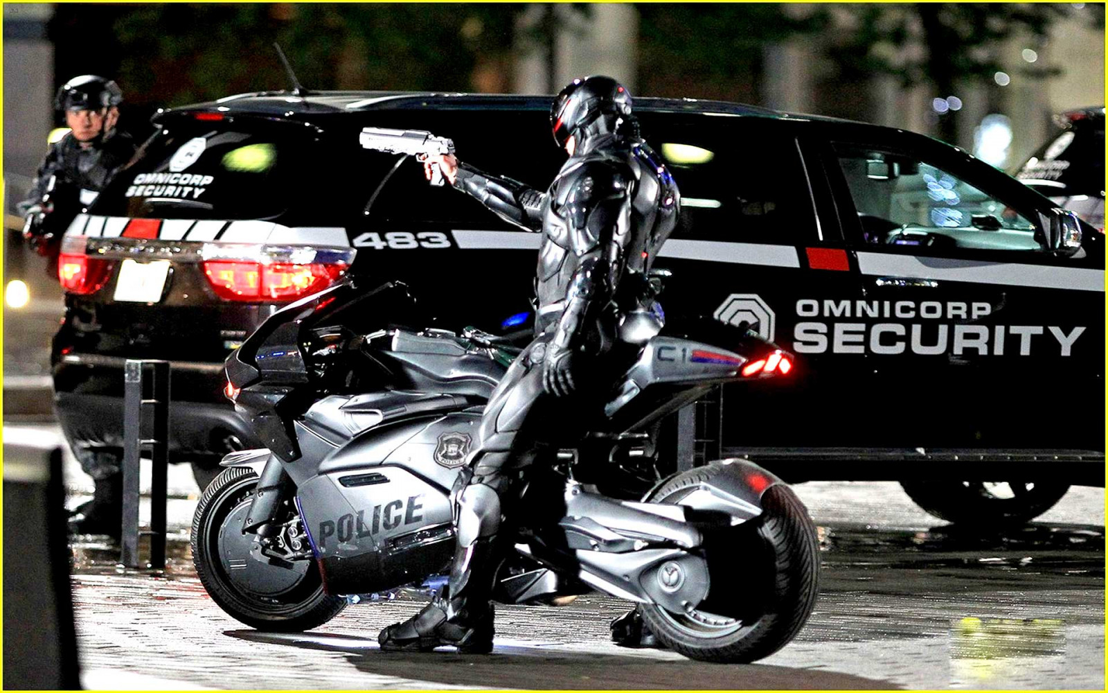 Tapety : 1920x1200 px, brnění, cyborg, fi, pistole, policie, RoboCop ...