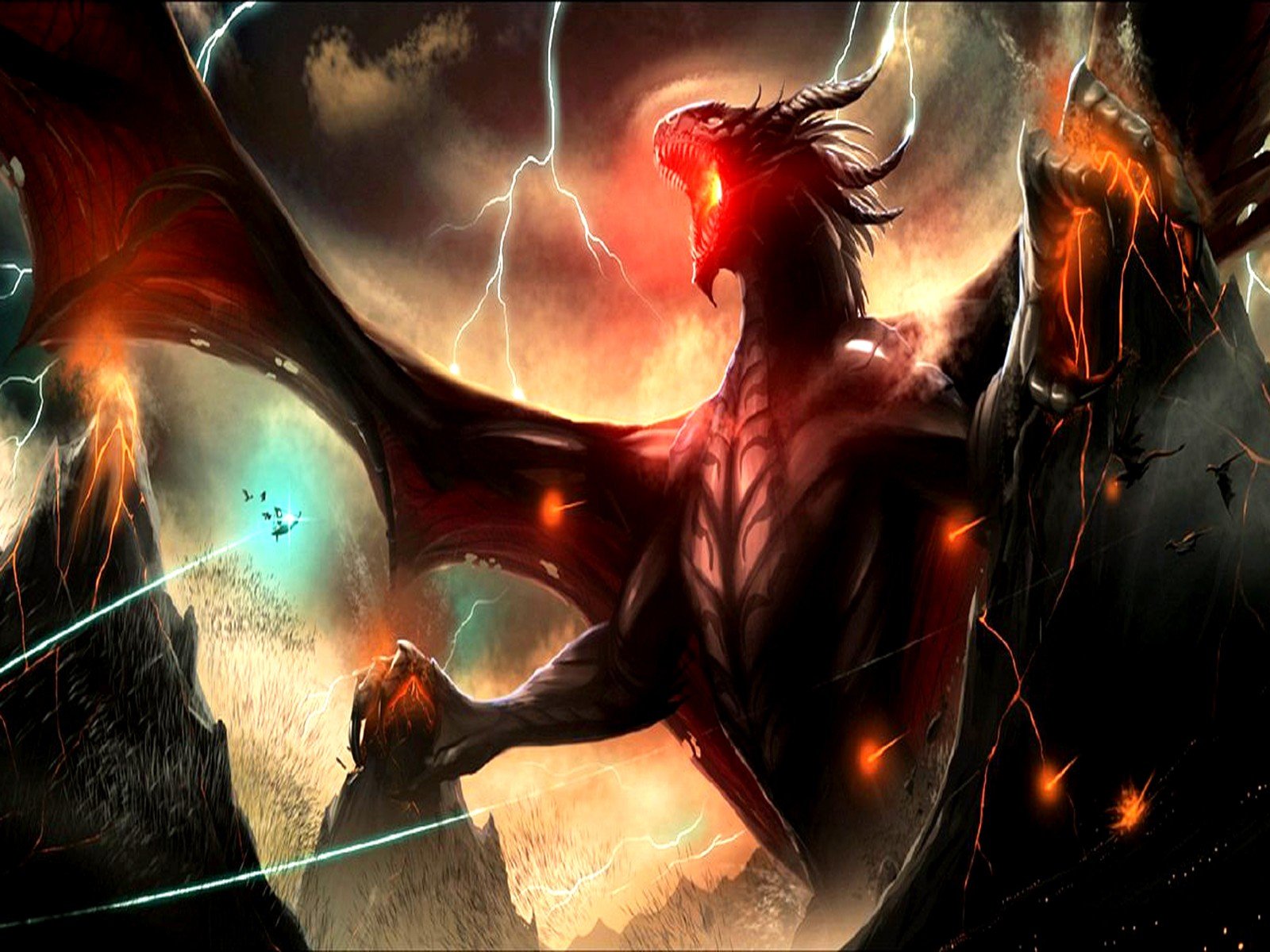 Tapety : 1600x1200 px, UMĚNÍ, Draci, fantazie 1600x1200 - wallup ...