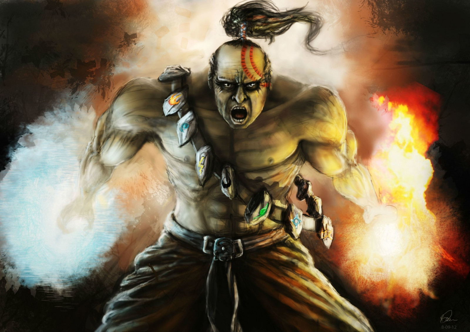 Wallpaper : video games, Street Fighter, demon, mythology, 1920x1358 px ...