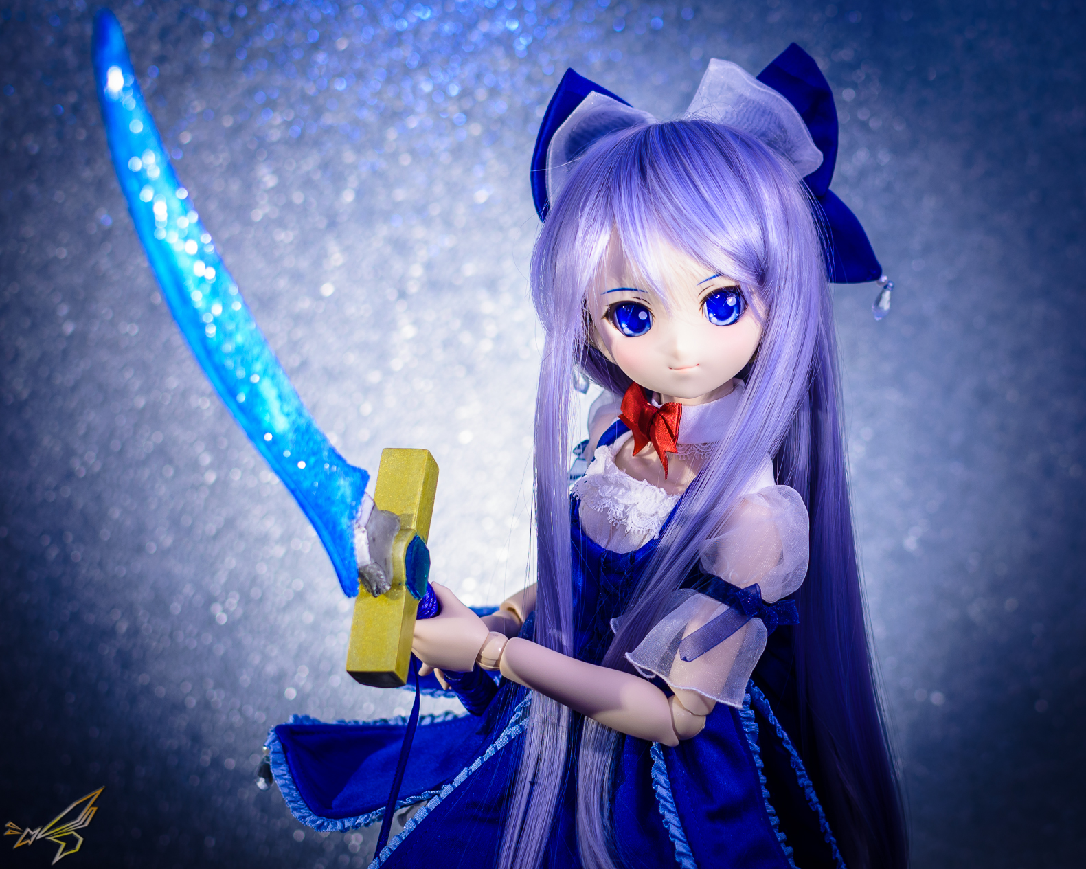วอลเปเปอร์ : Nikon, ตุ๊กตา, dd, dollfie, volks, Touhou, Cirno ...
