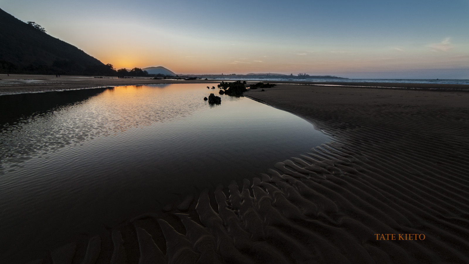 Wallpaper Sunlight Landscape Sunset Sea Bay Nature Shore Sand