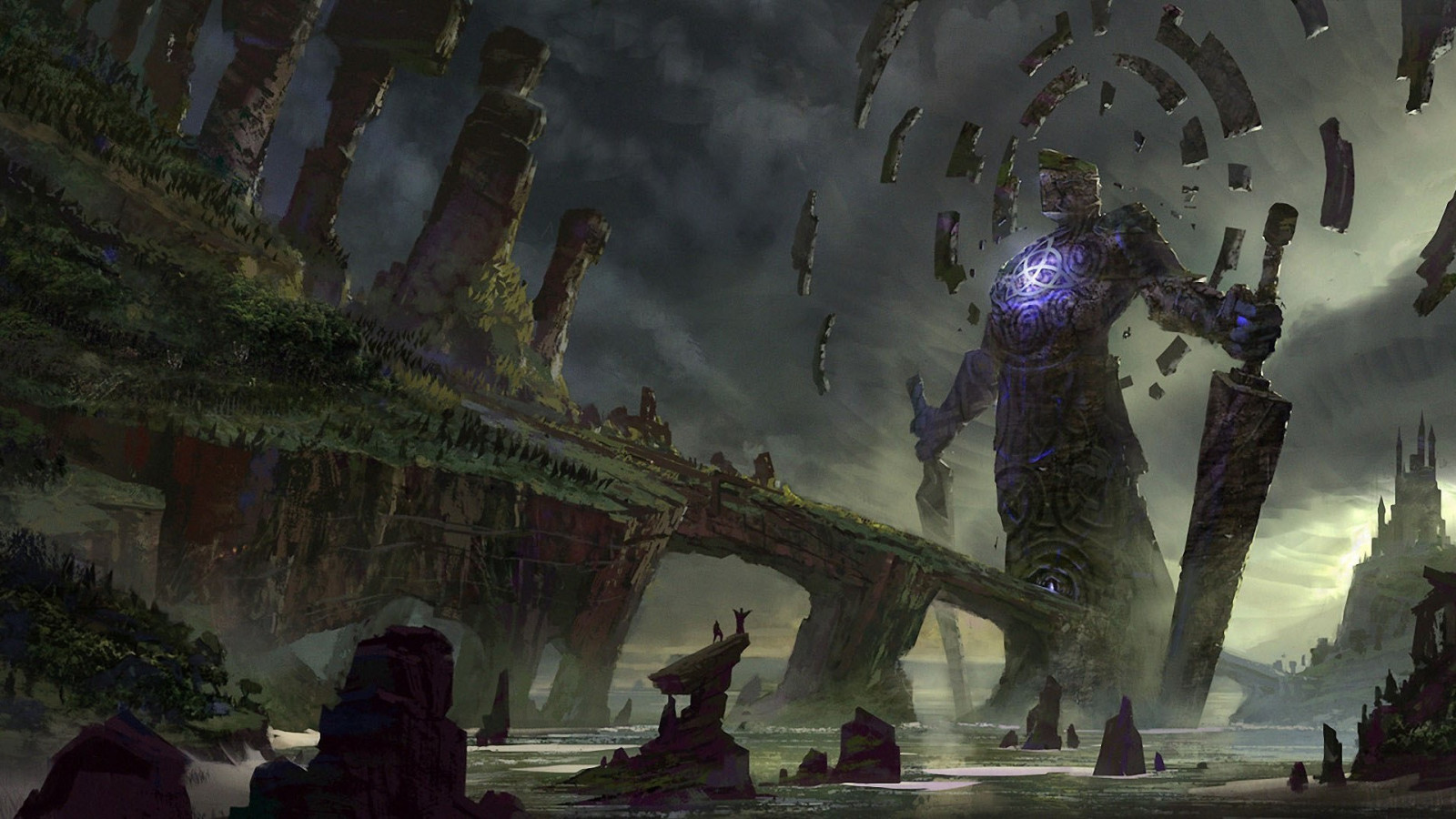 Wallpaper Fantasy Art Mythology Darkness Screenshot Pc Game