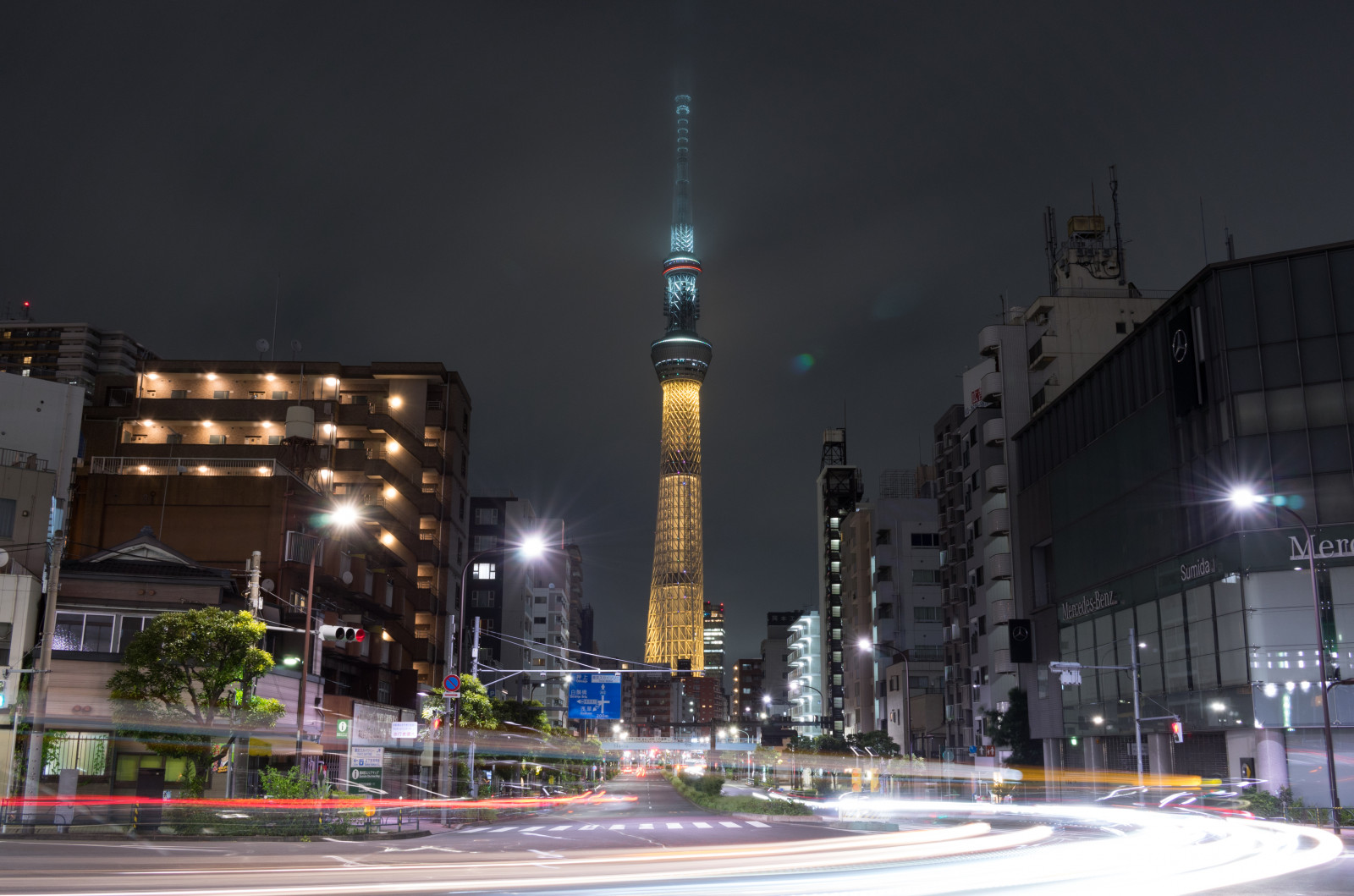 Tapety : Japonsko, město, ulice, panoráma města, noc, silnice ...