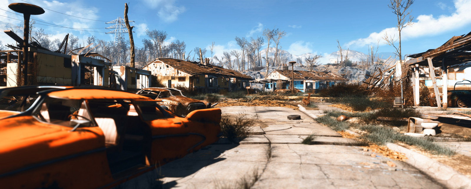 Wallpaper : bethesda, fo4, Fallout4, creationengine, atomenb 3570x1436 ...