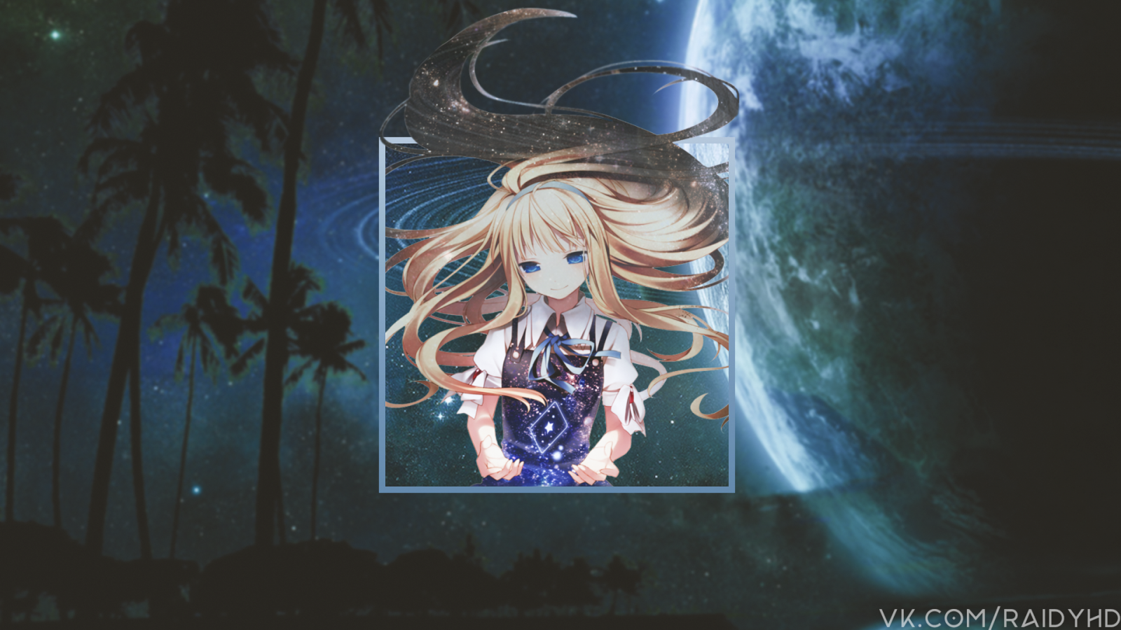 デスクトップ壁紙 : アニメの女の子, Raidy hd, picture in picture 1920x1080 - ArcanaXIII ...