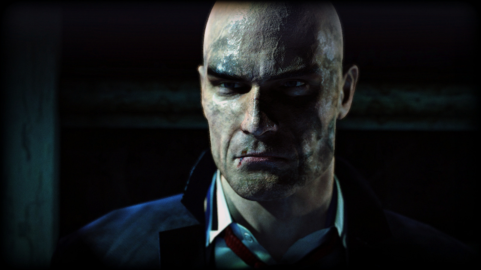 Wallpaper : Agent 47, Hitman Absolution, darkness, screenshot ...