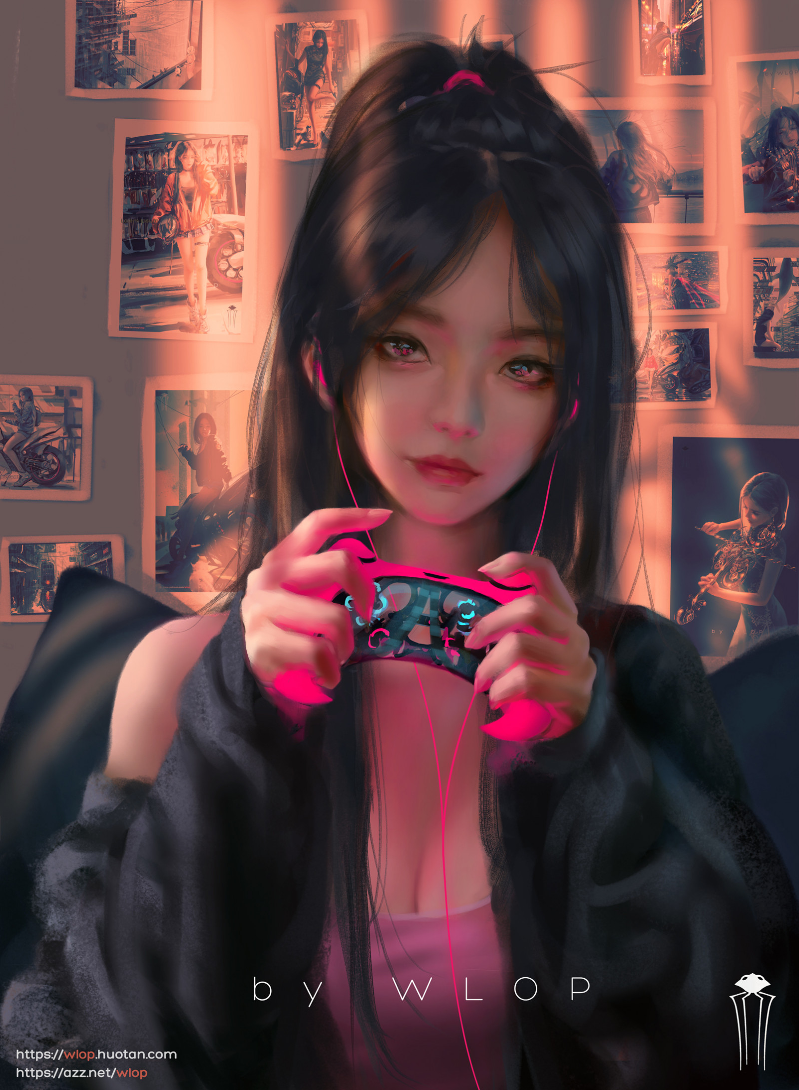 วอลเปเปอร์ : WLOP, สาวแฟนตาซี, สาวอะนิเมะ 1606x2192 - Heroine2000 ...