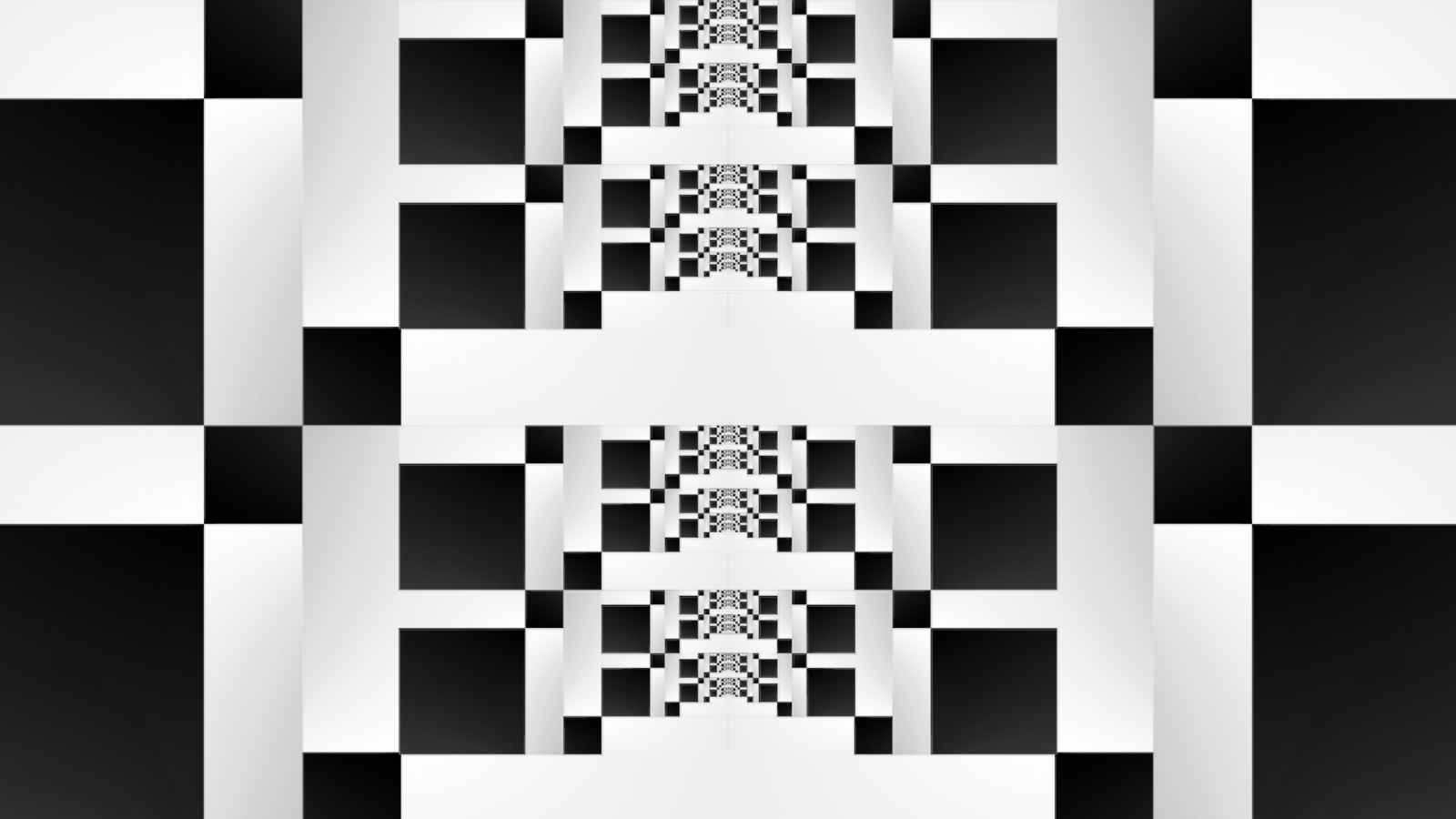 Papel De Parede Monocromático Abstrato Texto Simetria Padronizar