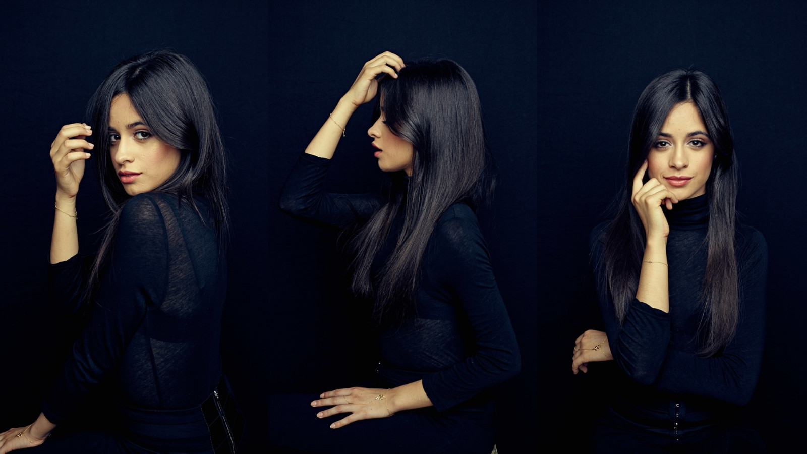 Wallpaper : Camila Cabello, singer, collage, brunette, women 1920x1080 ...