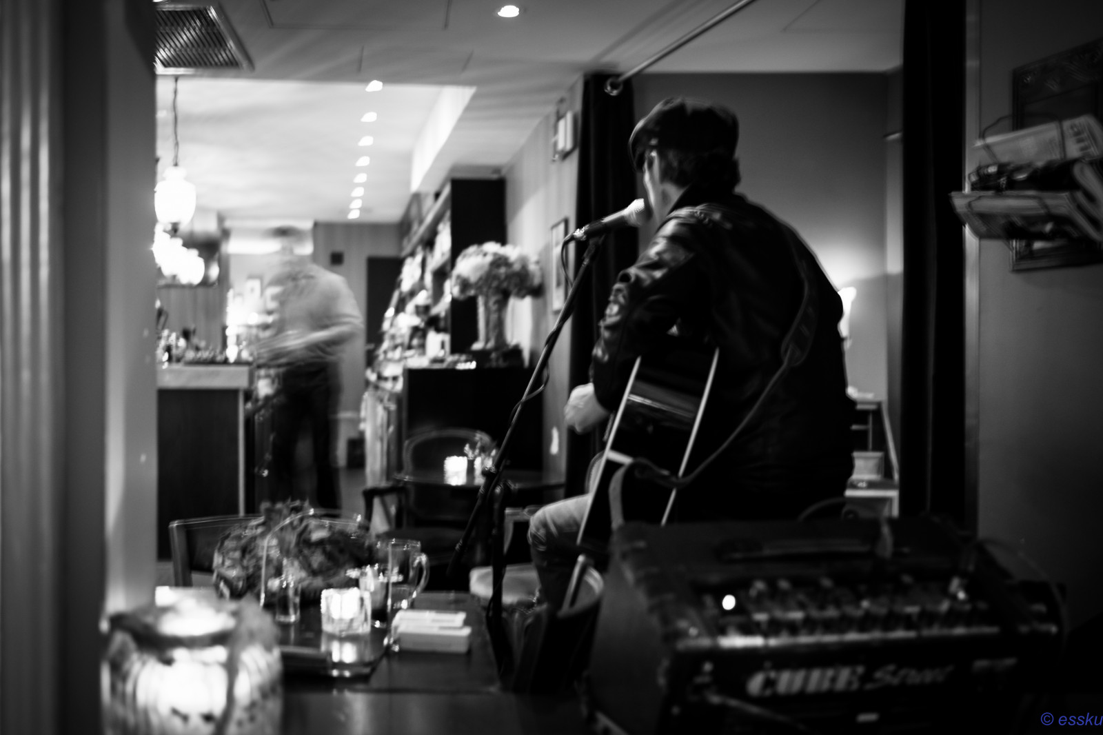 배경 화면 : 검정색과 흰색, session musician, 사진술, 오디오, 음악가, musical instrument ...