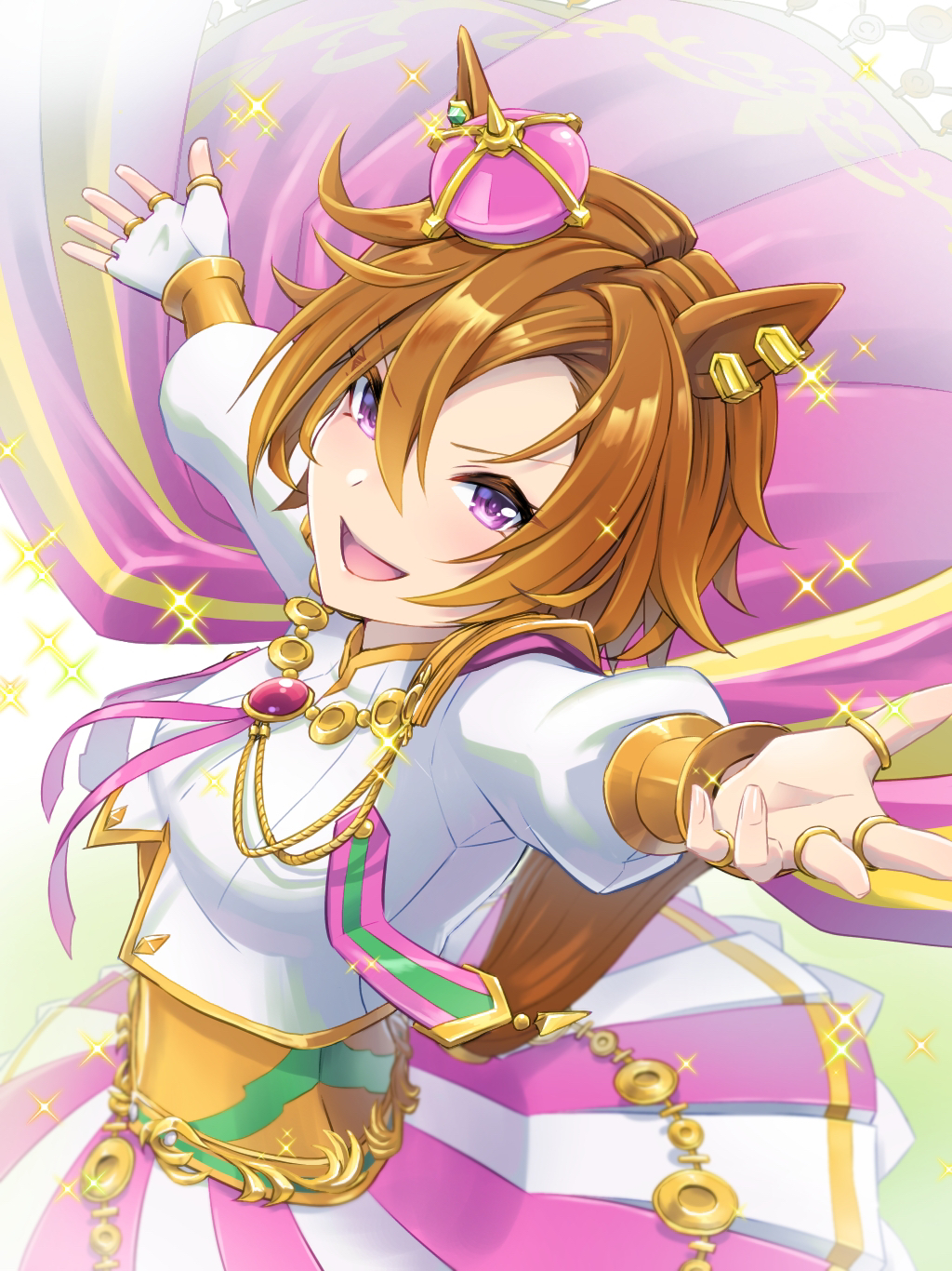 壁纸 : 动漫女孩, Uma Musume Pretty Derby, Tm Opera O Uma Musume, 短发, 黑发, 独奏 mt