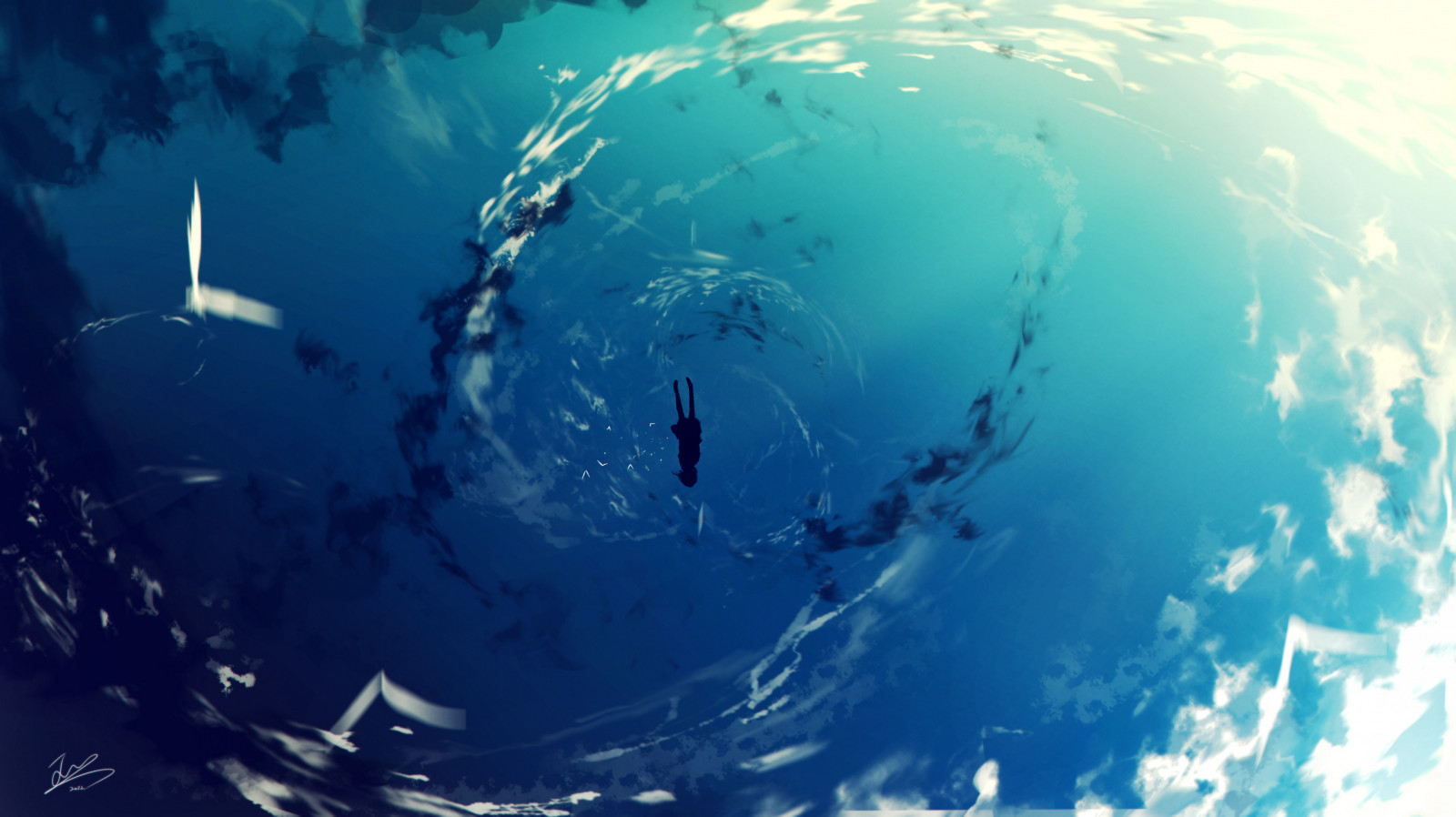 배경 화면 : 애니메이션 소녀들, 조류, 디지털 아트 4096x2300 - HeroineGirls2020 - 2152629 ...