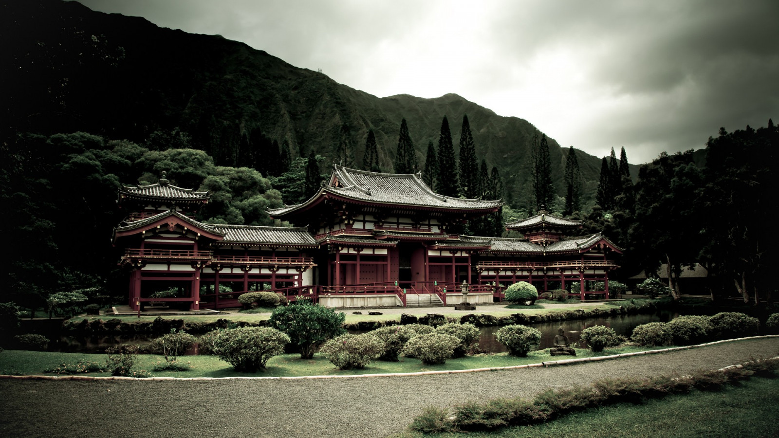 Tapety : Japonsko, chrám, krajina, Asijská architektura, Asie, Dům ...