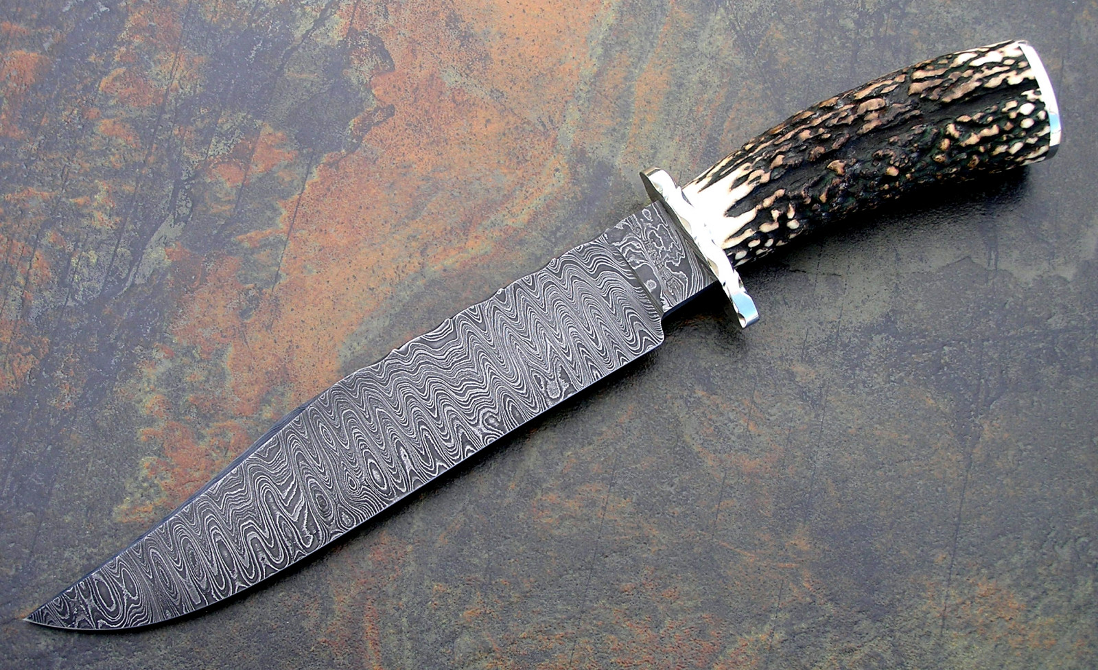Wallpaper : damascus steel, knife, gun 2288x1396 - goodfon - 1086441 ...