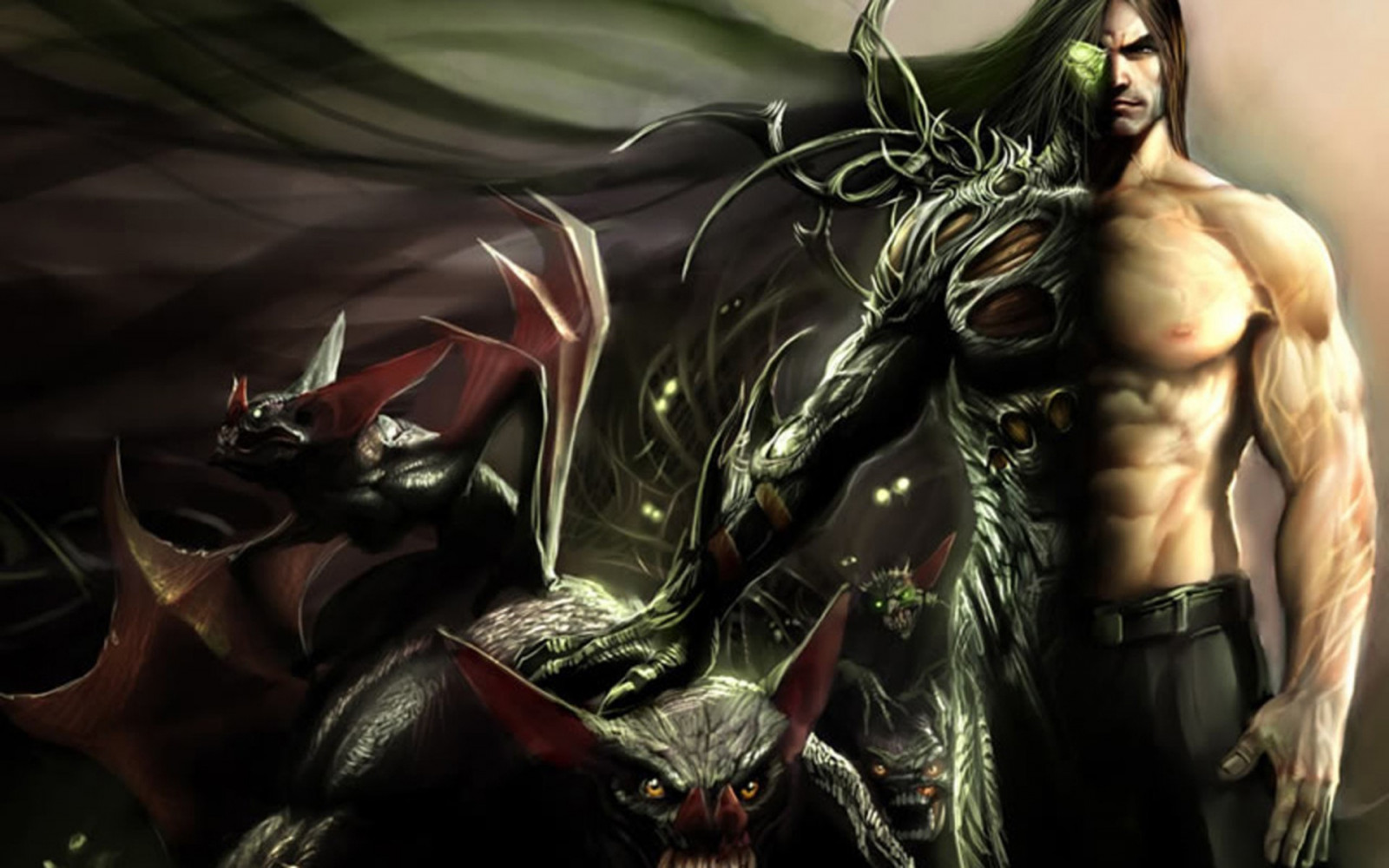 Wallpaper : horror, comics, the Darkness, screenshot, fictional ...