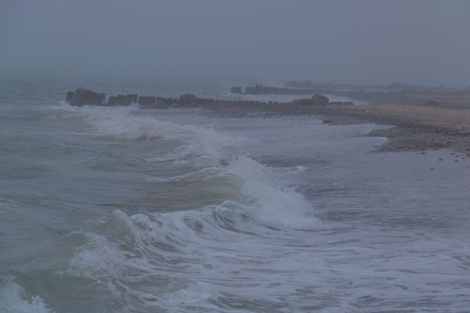 Baggrunde : hav, kyst, strand, storm, tåge, vind, Danmark, vejr, ocean ...