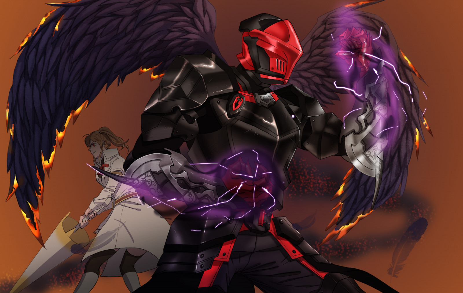 Fondos de pantalla : Soulworker, Haru estia, Anime, Chicas anime, alas ...