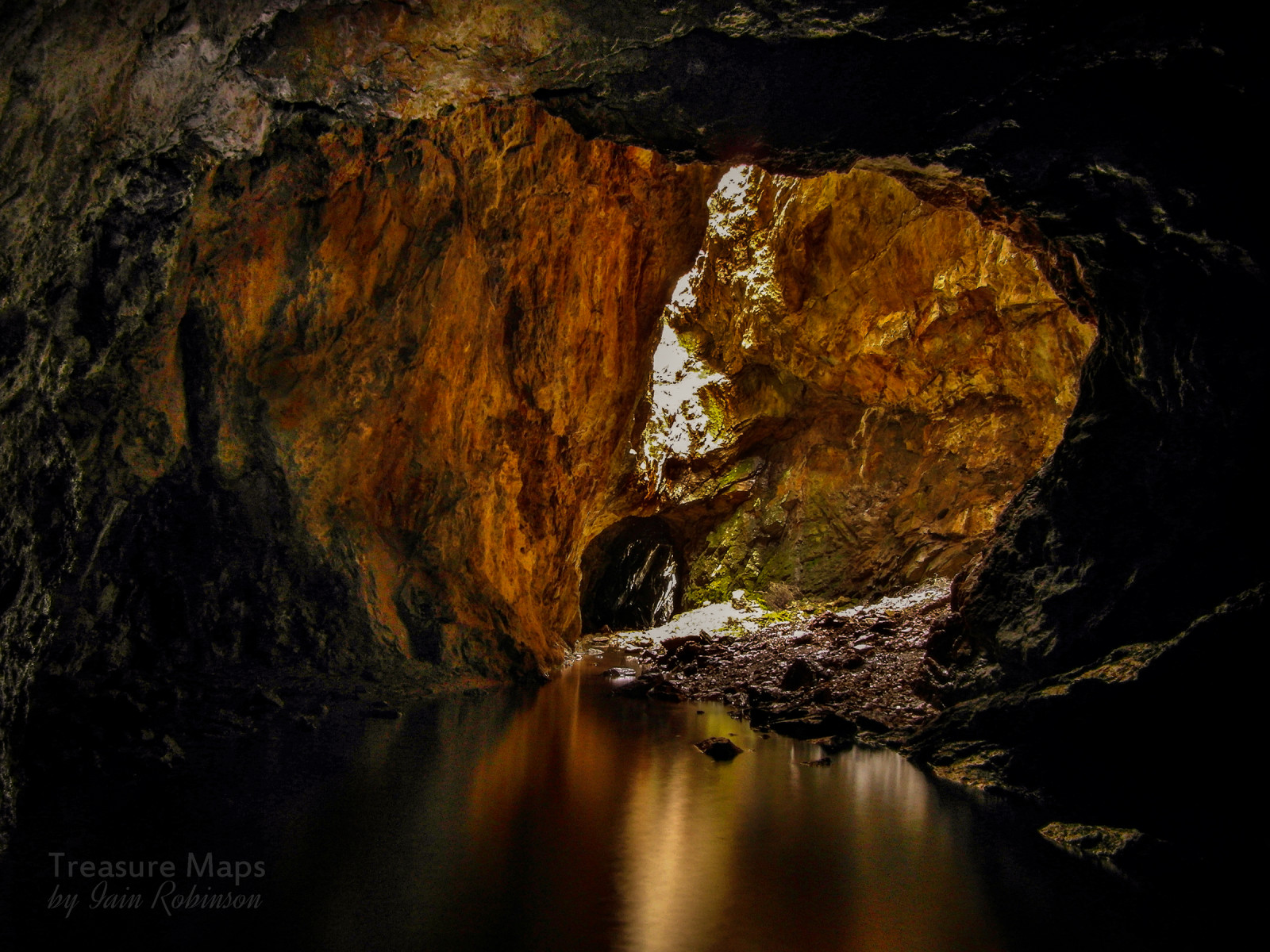 Wallpaper : pemandangan, air, batu, alam, refleksi, bawah tanah, Gua ...