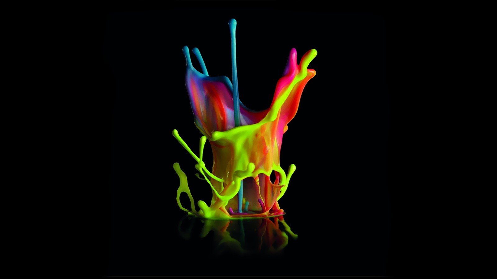 Imagini de fundal : 1600x900 px, negru, colorat, stropirii 1600x900 ...