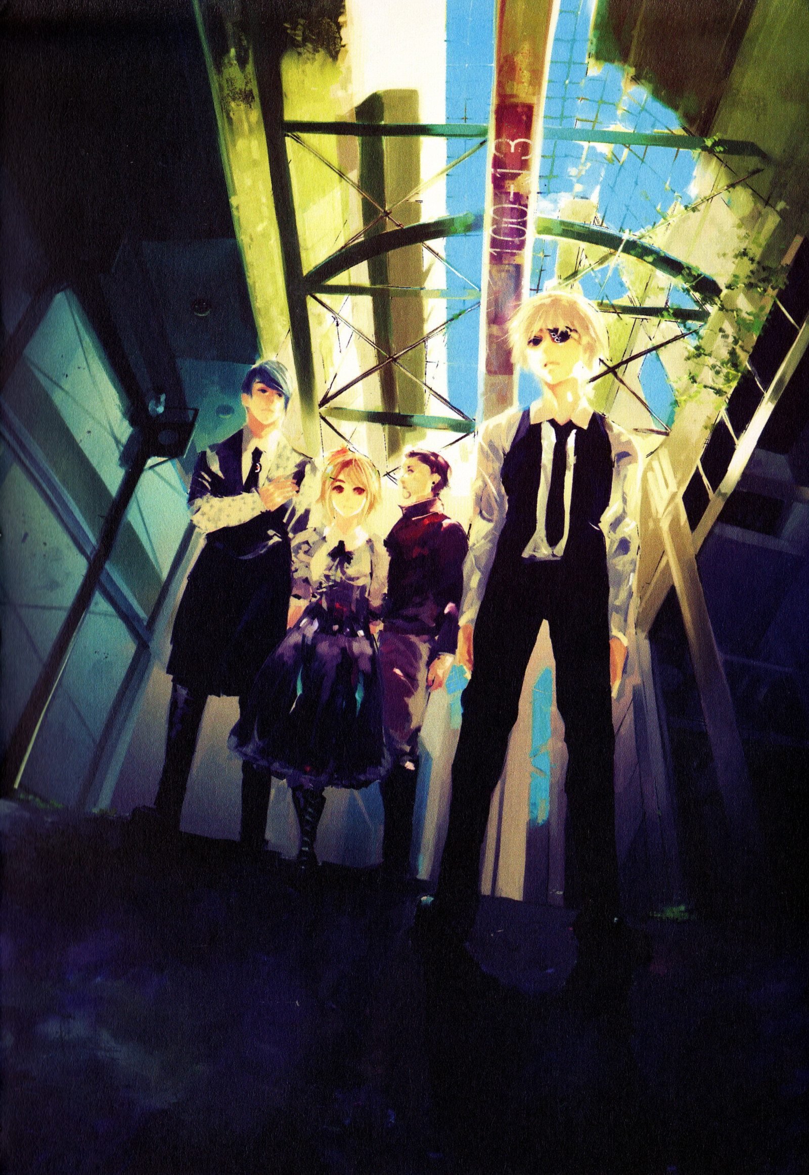 배경 화면 : 애니메이션, 사진술, 가네 키 켄, 도쿄 구울, 후구 구치 히나미, 츠 키야 마 슈우, Kazuichi ...