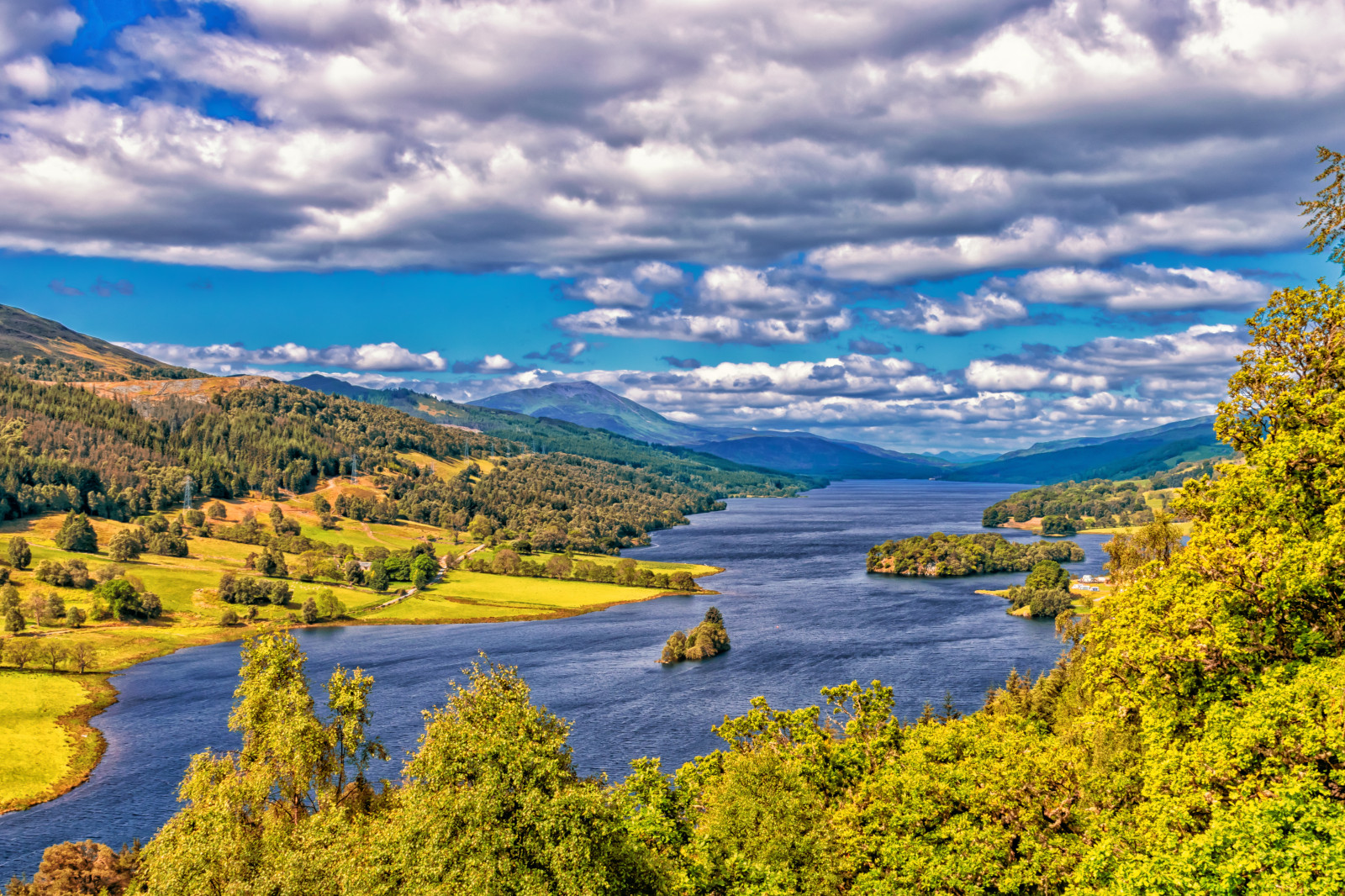 Wallpaper : Scotland, highlands, lake, HDR 5564x3709 - CoolWallpapers ...