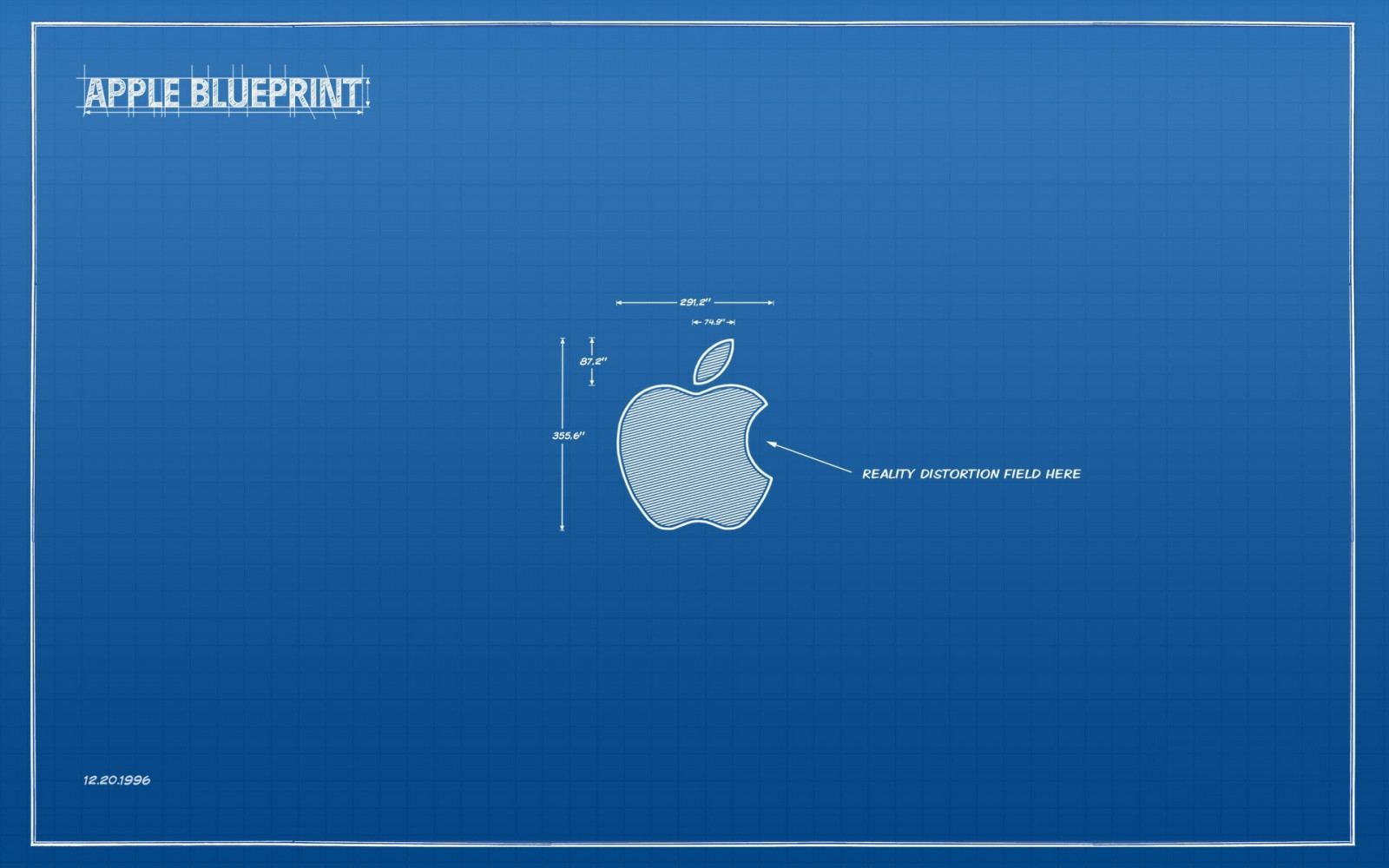 Wallpaper : apple, white, blue, blueprint 1920x1200 - wallup - 710008 ...