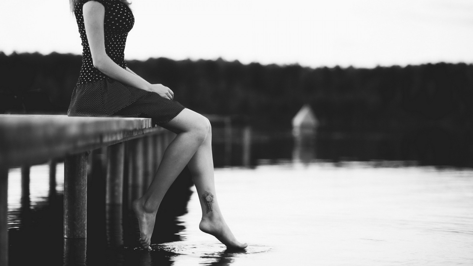 Wallpaper : landscape, women, model, water, reflection, sky, legs ...