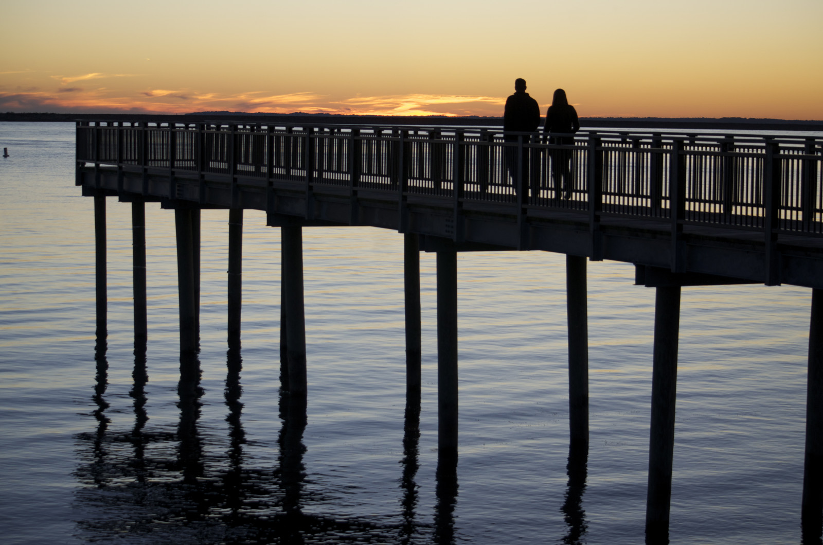 Wallpaper : people, sunset, sea, water, reflection, sky, beach, sunrise ...