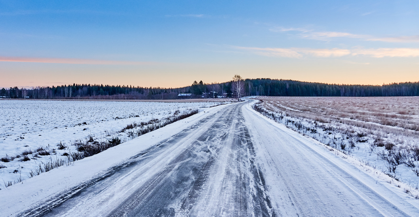 Wallpaper : winter, road, field, sky 2048x1062 - - 1036466 - HD ...